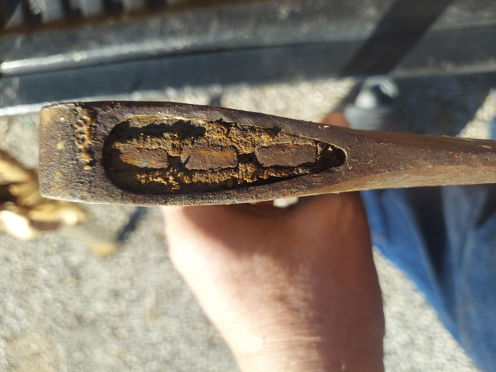 Shapleigh's Hammer Forged Ax Axe With Original Old Hickory Handle Check ...