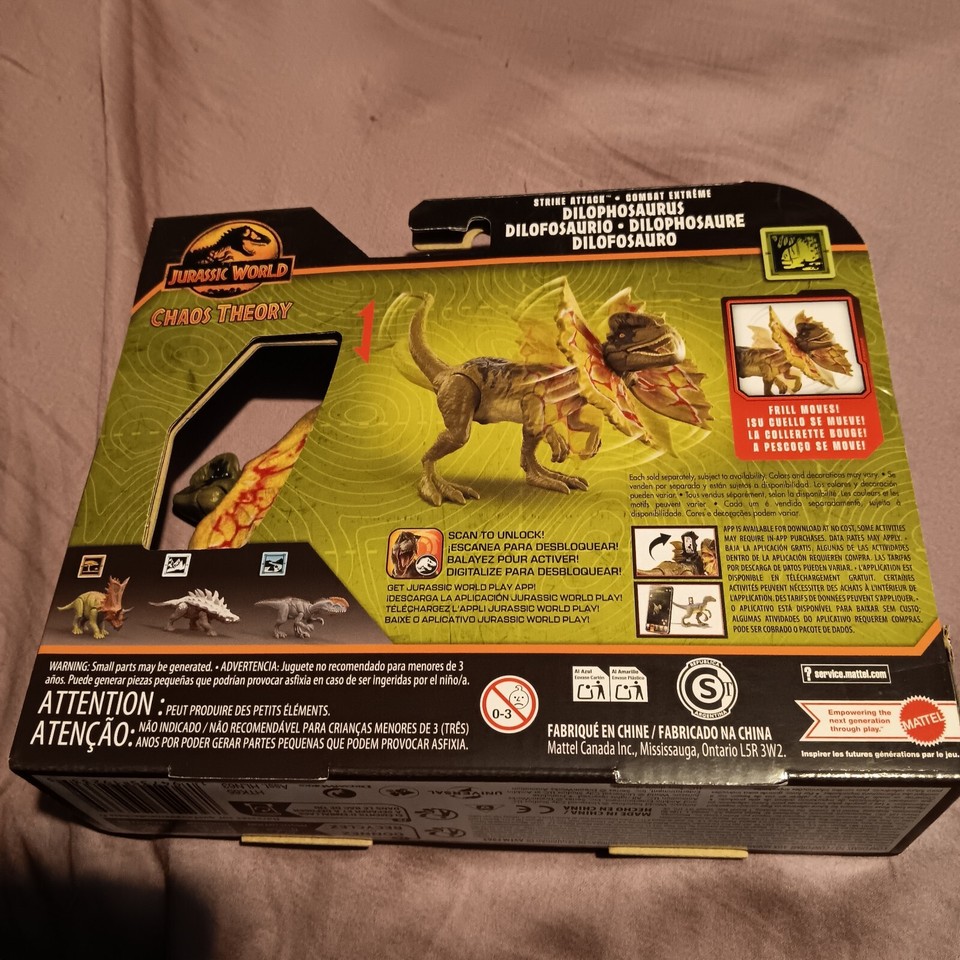 Jurassic World Chaos Theory Epic Evolution Dilophosaurus ...