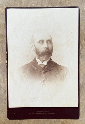 Antique J. Fraser Bryce Cabinet Card Photo Peter Henderson Bryce ...