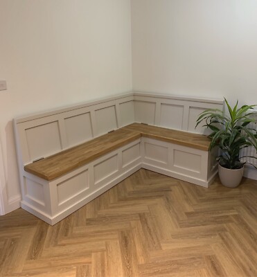 L Shape Dining Set / Banquette Kitchen Dining Seating | eBay UK