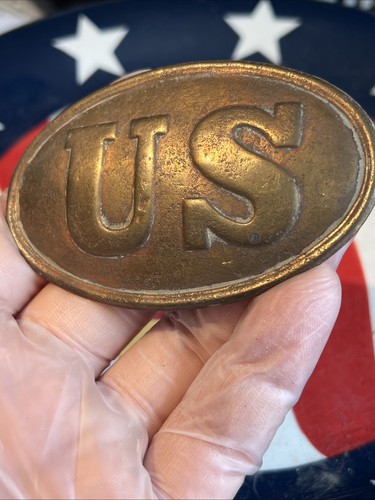 Dug Civil War Us Box Plate Found 1954 By Will Gavin Fair Oaks | eBay