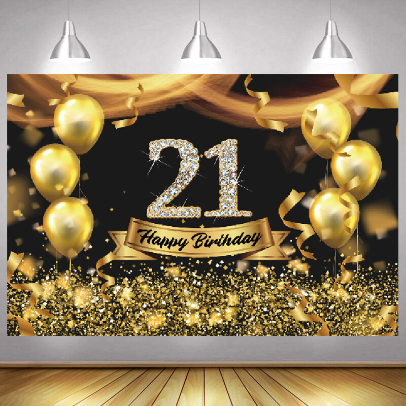 21st Birthday Banner Design Travel Design
