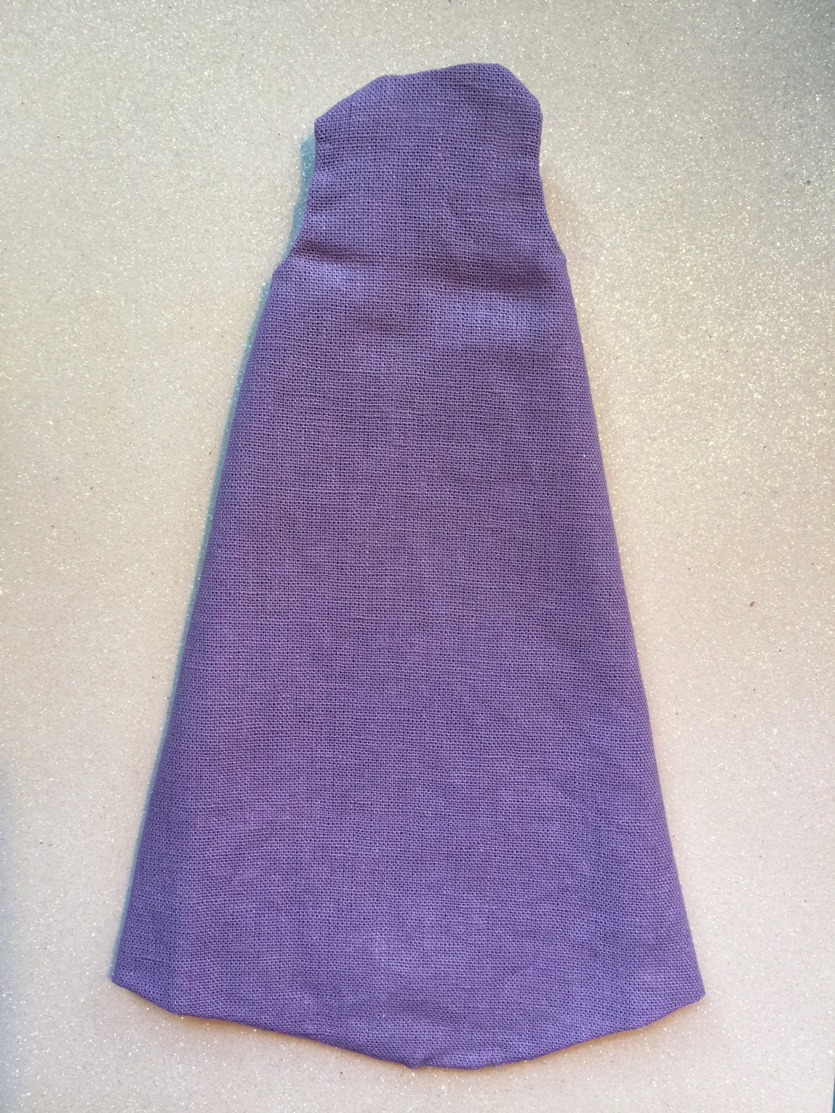 Barbie Rocky Mountain Mod Long Sleeveless Cape Linen-look Fabric "Plumb ...