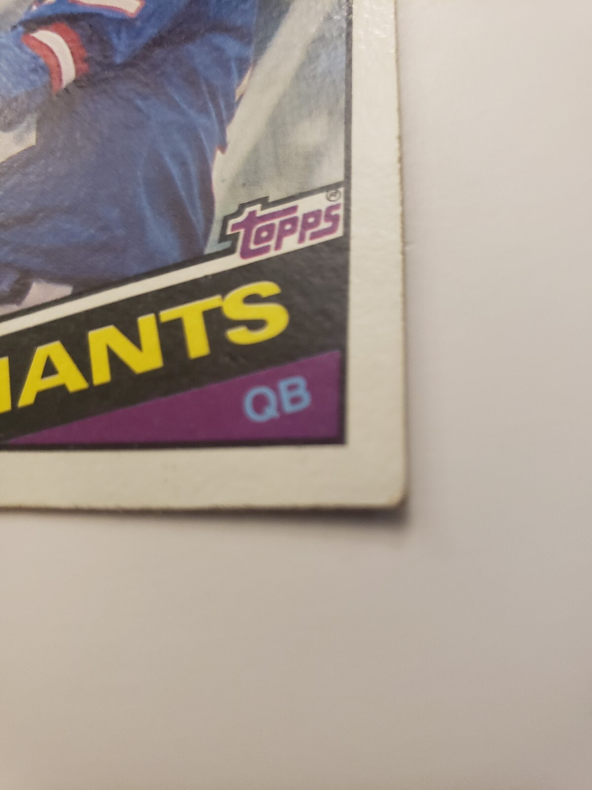 1984 Topps #312 Scott Brunner New York Giants Football Trading Card ...