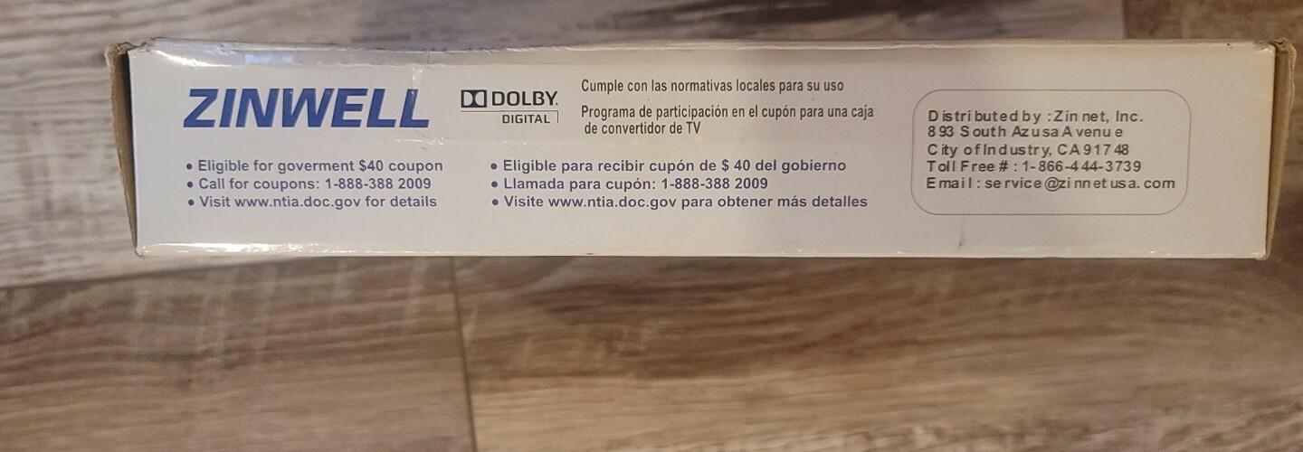 Zinwell Digital Converter Zat-857 for sale online | eBay