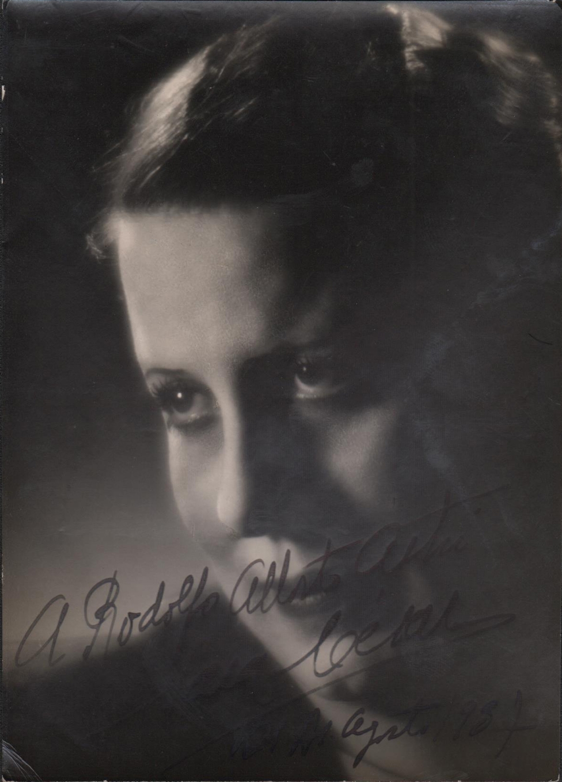 SARA CESAR - Argentine Mezzo-Soprano - Original Handsigned B/W ...