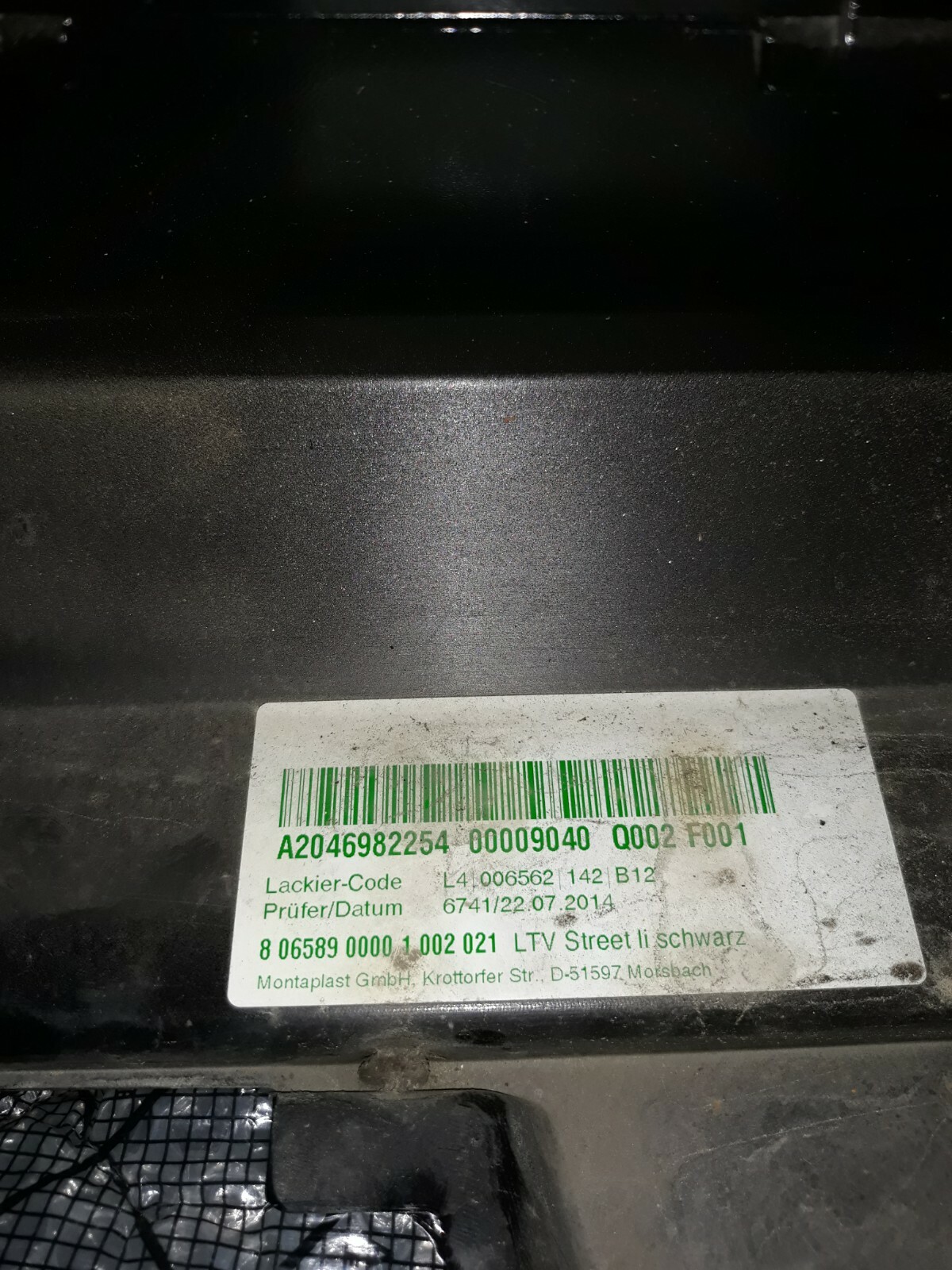 '13 '14 '15 Mercedes GLK350 Rocker Panel Moulding Side Skirt Lt & Rt ...