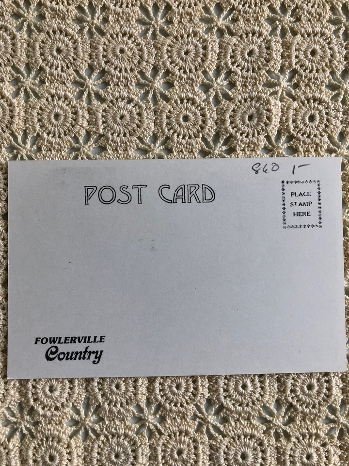 Fowlerville Michigan | Train station | Real Photo Postcard Reprint | eBay