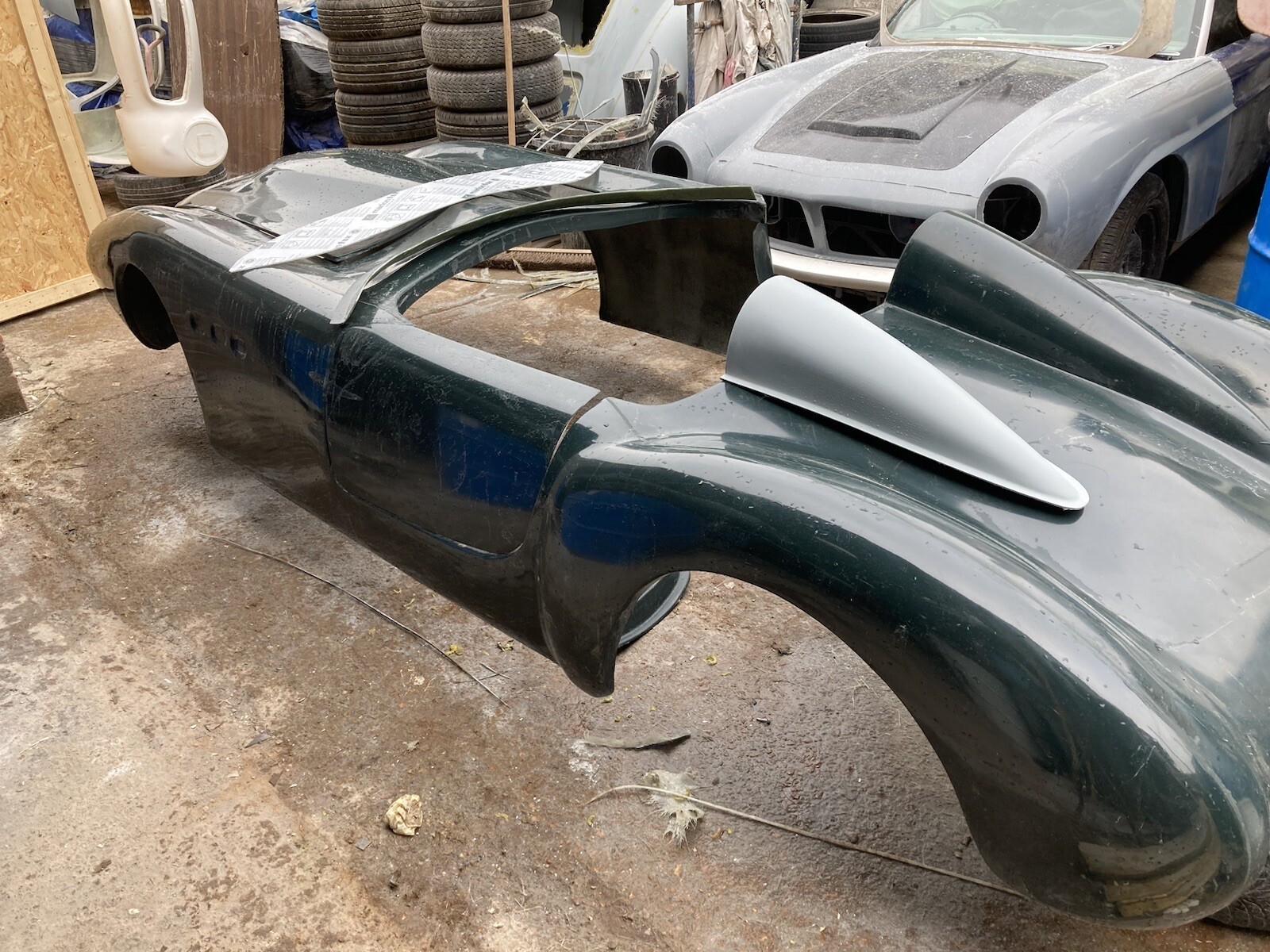 Old No7 Miglia Fibreglass BodyShell, Triumph Herald Rebody, 50s Special ...