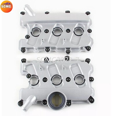 Cylinder Engine Valve Cover With Gasket For Touareg AUDI A6 Q5 ...