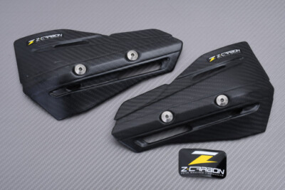 Zeta Armor Universal Carbon Hand-Guards Protectors Z-CARBON REF : ZC41 ...