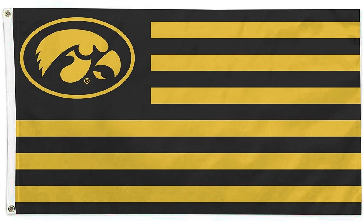 Iowa Hawkeye Flag