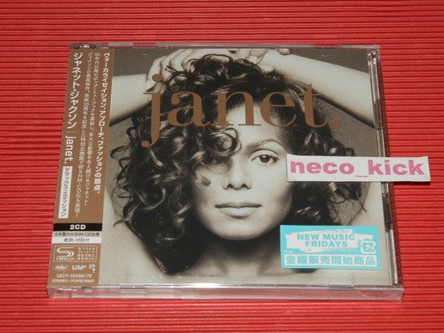 5ET JANET JACKSON janet. DELUXE EDITION JAPAN ONLY 2 SHM CD EDITION | eBay