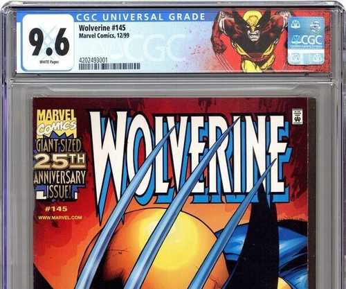 Wolverine 145 Newsstand CGC 9.6 Marvel Comics 1999 Custom Label | eBay