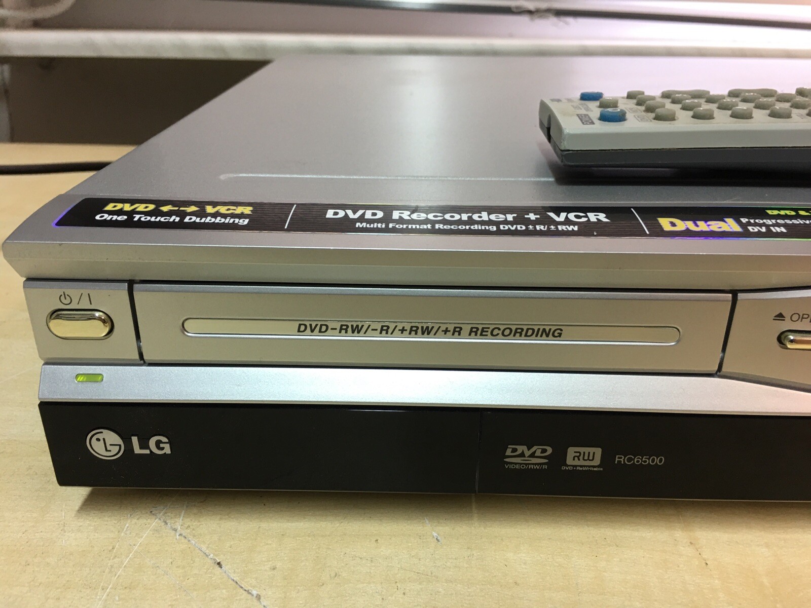 LG RC-6500 DVD-Recorder / VHS-Videorecorder inkl. FB - vom Händler ...