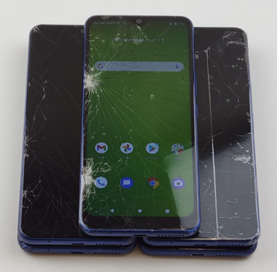 (Lot of 5) Cricket Dream 5G (EC211001) 64GB (Cricket) - CRACKED - Clean ...