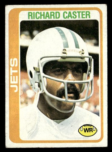 Richard Caster 1978 Topps Card #21 New York Jets | eBay