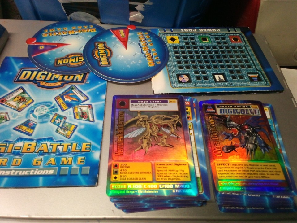 1999 digimon street digi Battle starter set 2 players holos included | eBay