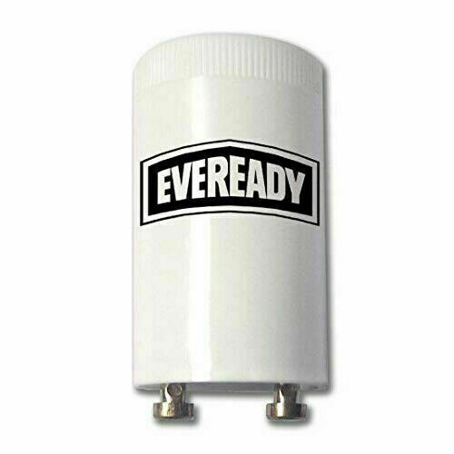 Pack of 2 EVEREADY Fluorescent Starter 4-65W FSU 220-240V Tube Start FS ...