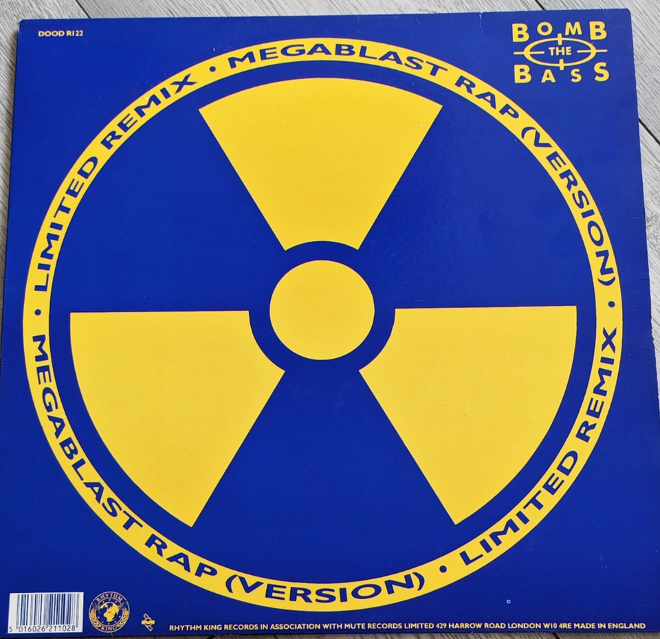 Bomb The Bass – Megablast Rap / Don't Make Me Wait 12" Vinyl DOODR122 ...