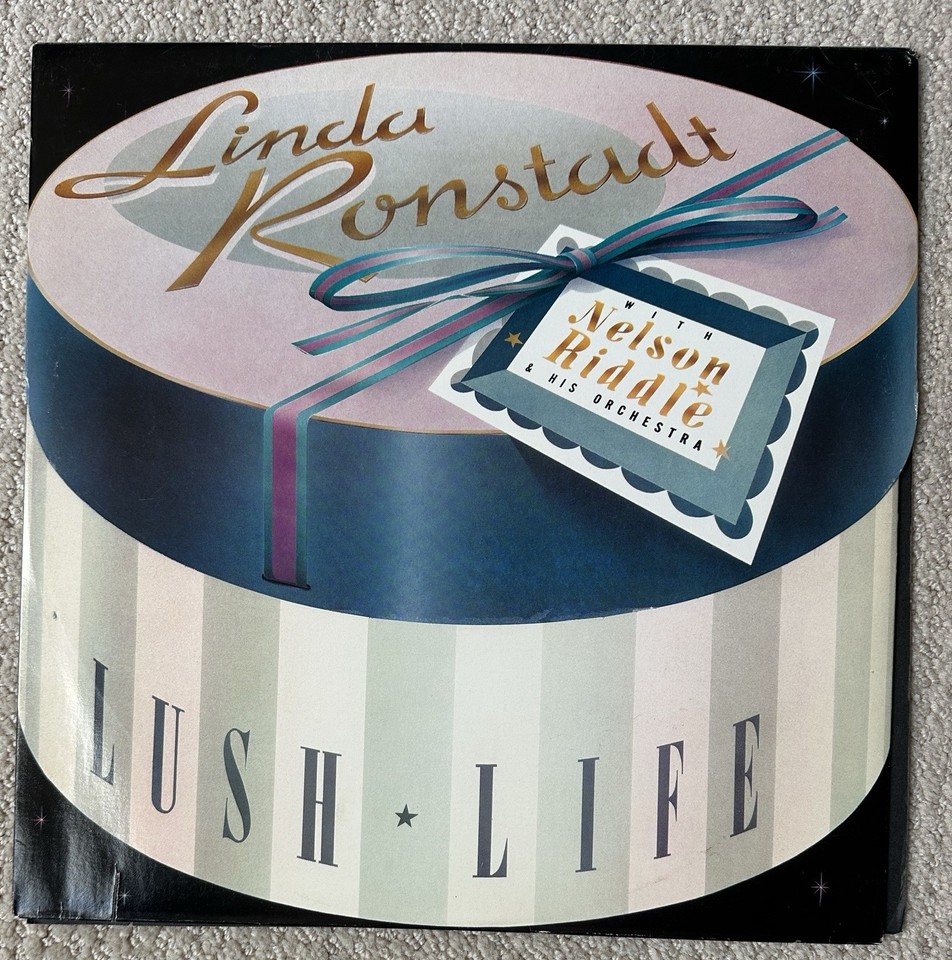 Linda Ronstadt Lush Life Vinyl LP 1984 Asylum 60387 W/Insert EX/EX | eBay