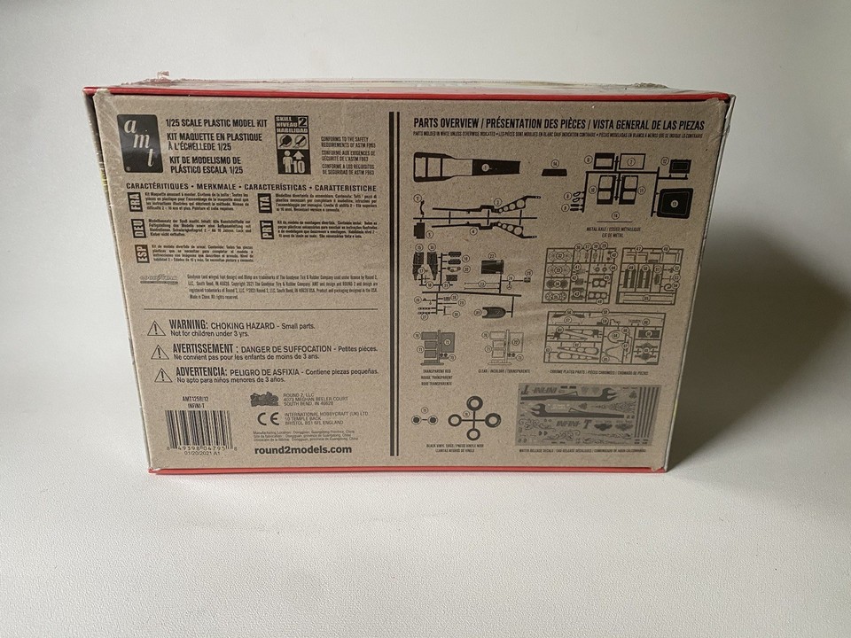 AMT Infini-T Long Nose Drag Strip Car Retro Deluxe Plastic Model Kit ...