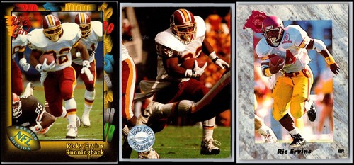 1991 Ricky Ervins (3) Card Lot - LIMITED EDITION – A TRUE STATEMENT ...