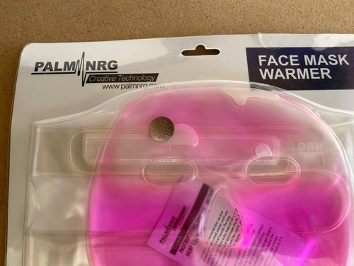 PALM NRG FACE MASK WARMER REUSABLE HEAT PAD Brand New in Pink | eBay