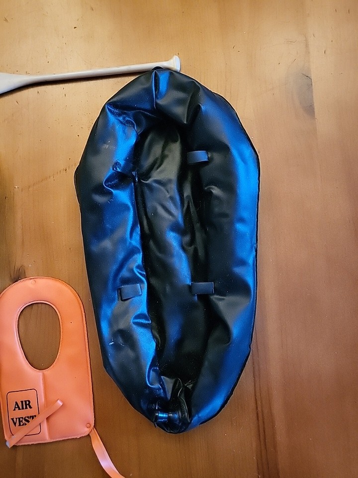 Vintage Action Man Accessories Inflatable Rafts Paddle And Life Vest | eBay