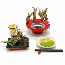 RARE 2005 Re-Ment Japan Local Tour Food Journey Full Set of 10 Pcs for ...