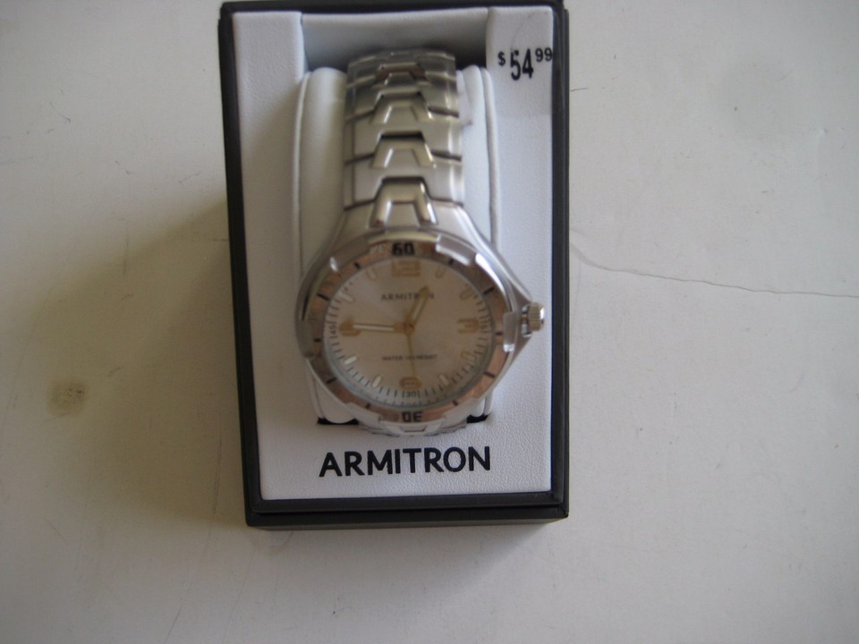Armitron 20/5081 SVSV Watch $54.99 | eBay