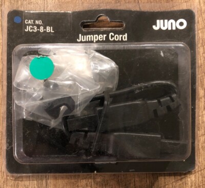 Jumper Cable, Black, 8 in. JUNO LIGHTING GROUP - JUNO UNDERCABINET JC3 ...
