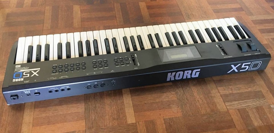 KORG X5D Music Synthesizer Keyboard Music Instruments Black | eBay