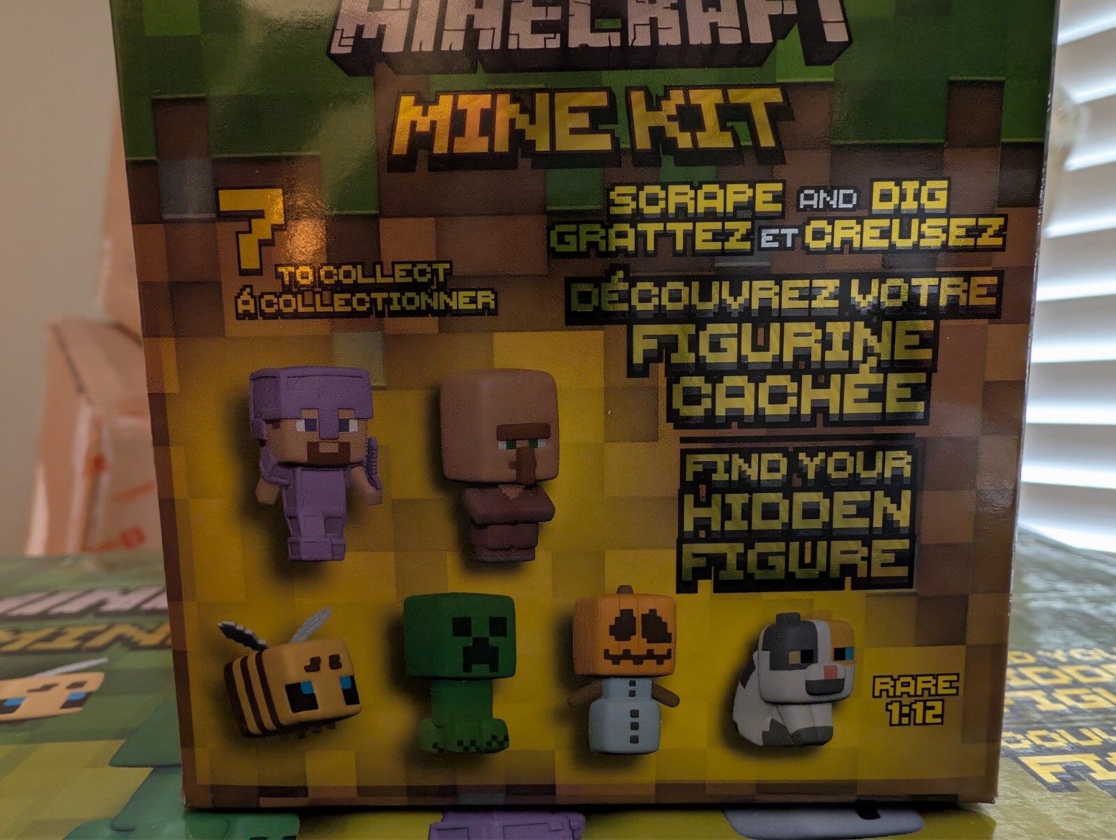 Mojang Minecraft Mine Kit Scrape & Dig Pack - Collect all 7 Figures ...