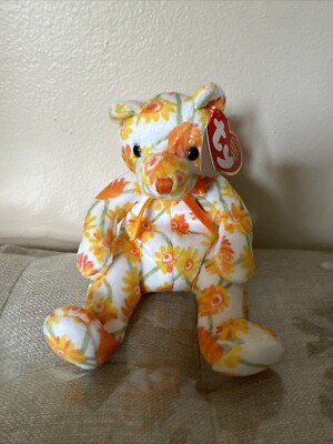 Ty Beanie Baby - SHASTA Daisy Bear (7 Inch) MINT with MINT TAGS | eBay