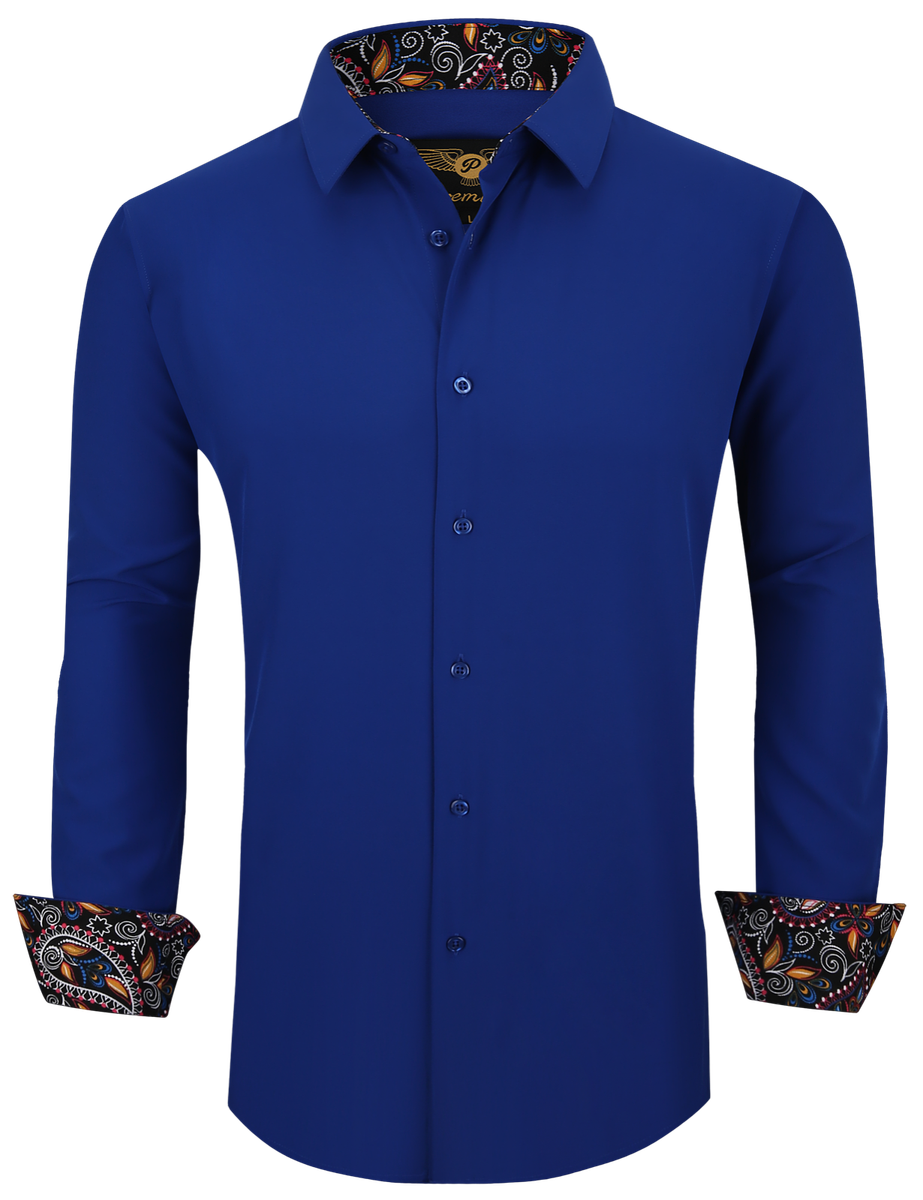 Royal Blue Dress Shirts