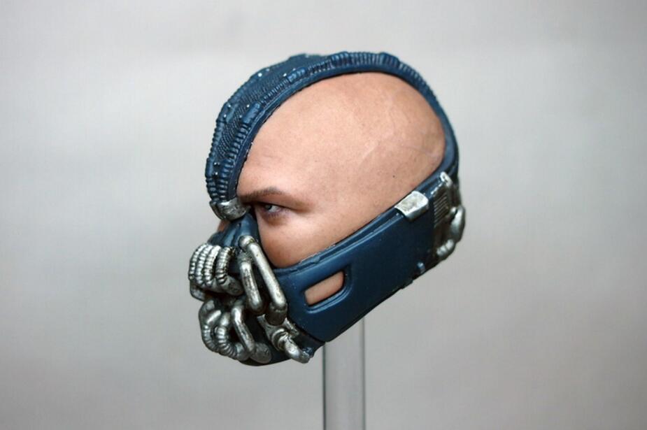 Custom 1/6 Bane Head Sculpt Tom Hardy For Hot Toys Ganghood phicen US ...