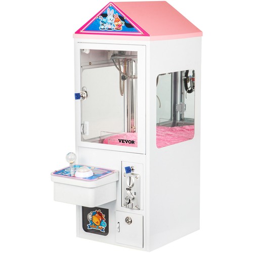 VEVOR Mini Claw Crane Machine Metal Case Bar Candy Toy Catcher Shake ...