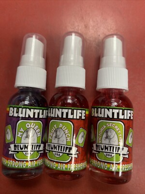 BLUNTLIFE 100% Concentrated Air Freshener Car/Home Spray (3 Pack ) | eBay