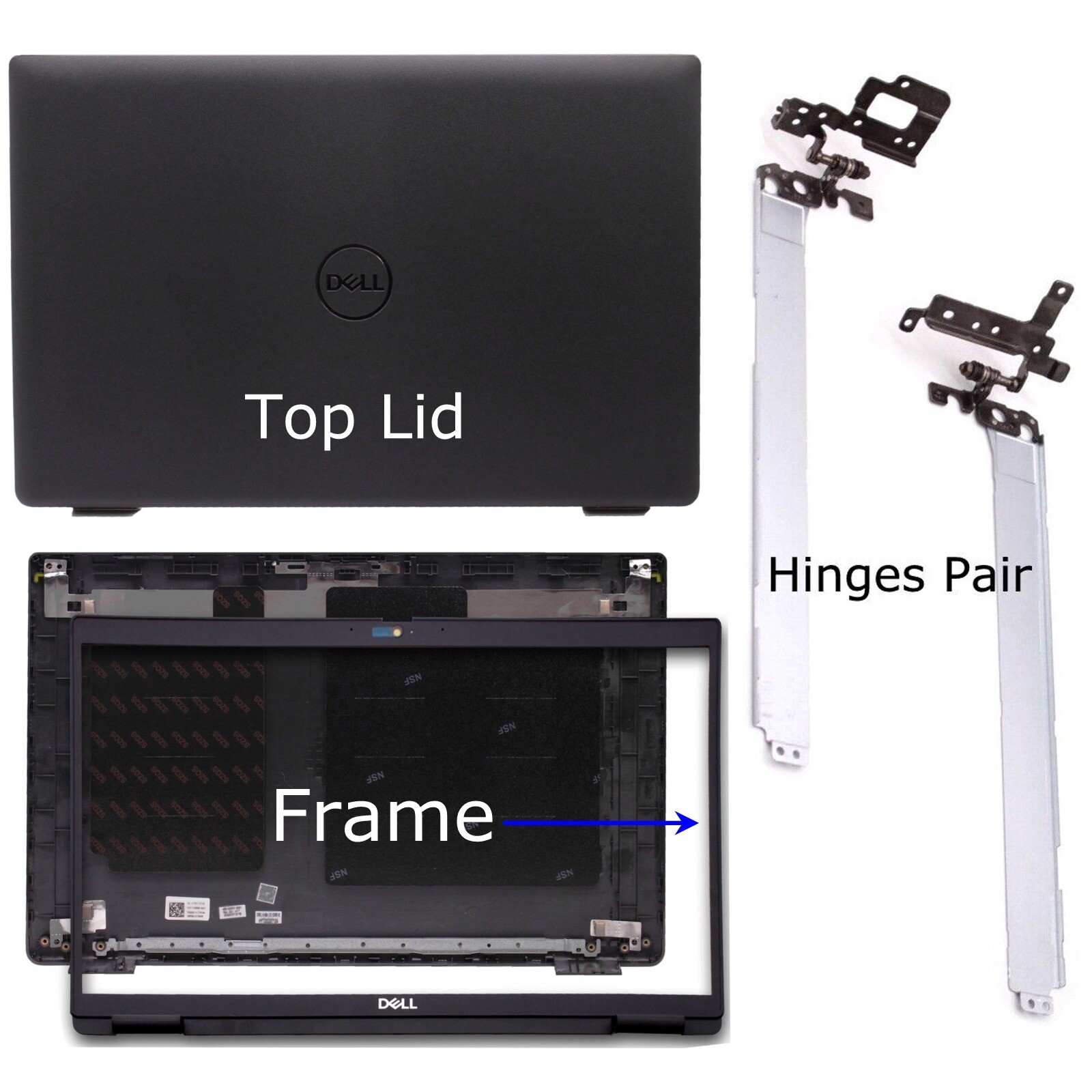 To Replace Dell Latitude 15 3520 LCD Screen Top Cover Lid NC0CM ...