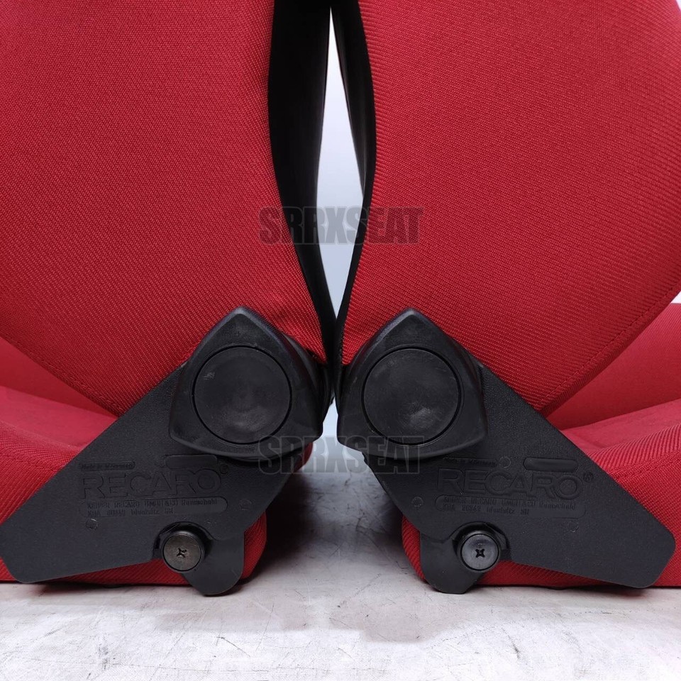 Authentic Recaro SR4 Artista Red Raptor Seat | 1 PAIR | Full Set | Left ...