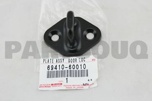 6941060010 Genuine Toyota PLATE ASSY, BACK DOOR LOCK STRIKER 69410 ...