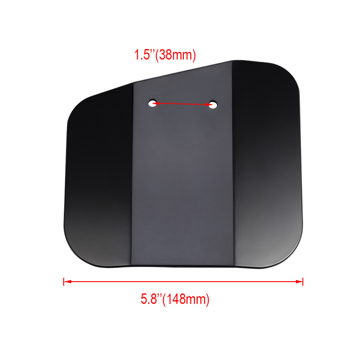 Side Air Wing Deflector Windshield Mirror Mount For Honda Goldwing F6B ...