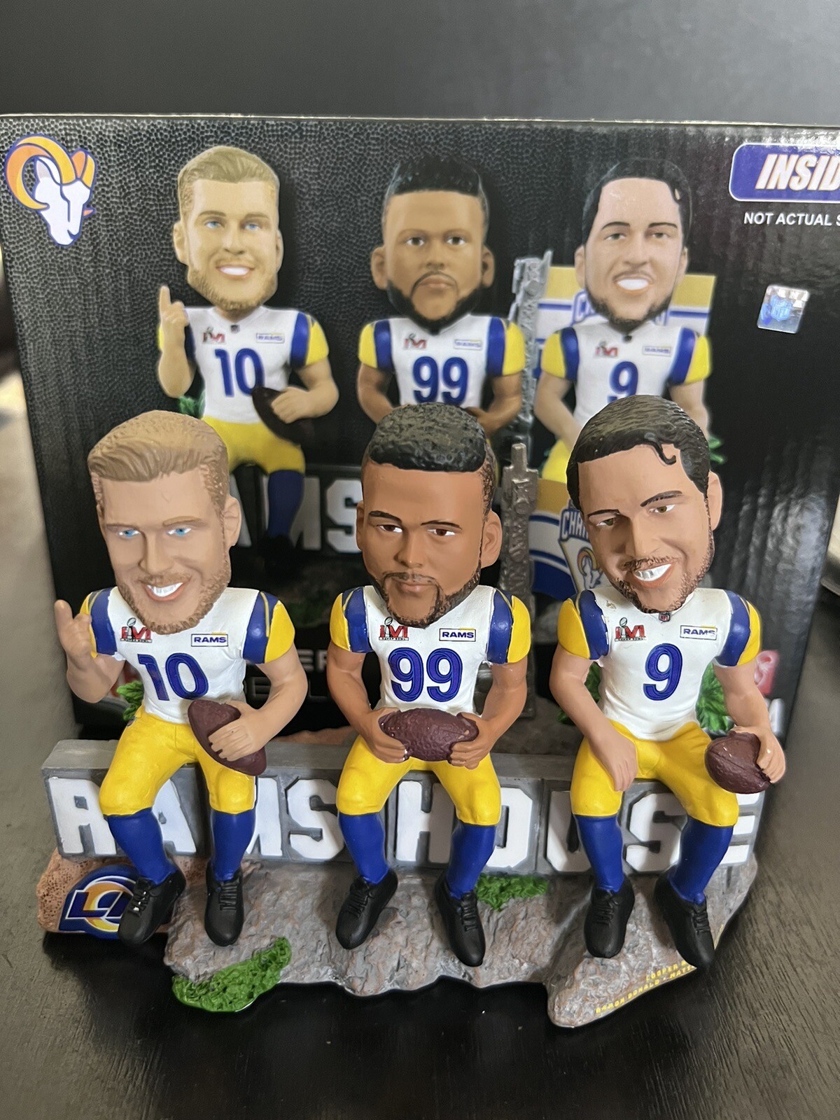 New Kupp Donald Stafford Los Angeles Rams Super Bowl Bobblehead FOCO ...