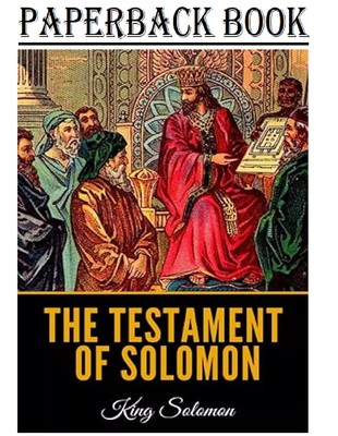 The Testament Of Solomon Paperback – September 21, 2021 | eBay