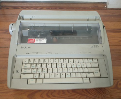 Brother GX-6750 Daisy Wheel Electronic Typewriter w/ Correction Working ...