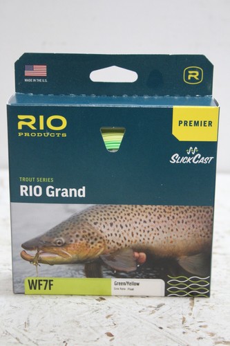 Rio Premier Rio Grand Trout Series Fly Line - WF7F - Green/Yellow | eBay