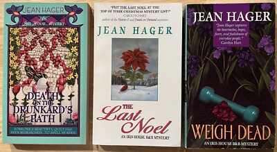Lot of 3 Jean Hager: Drunkard's Path~ Last Noel ~Weigh Dead (Iris House ...