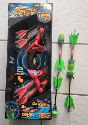 Zing Air Storm FireTek Blazer Bow Red 125 Ft - New With 4 Green Arrows ...