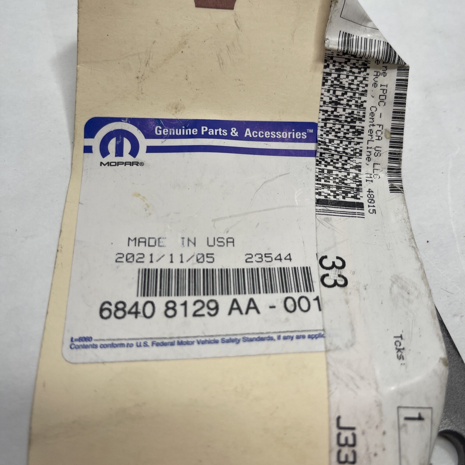 Exhaust+Manifold+Lock+Plate-SLT%2C+VIN%3A+T+Mopar+68408129AA for sale ...